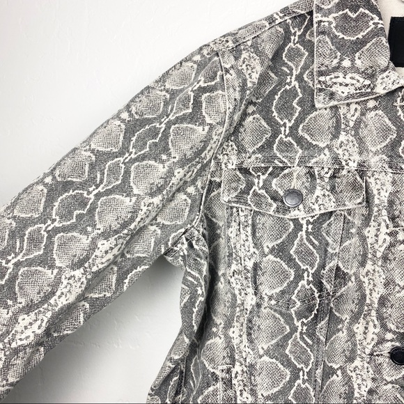 Blank NYC | Jackets & Coats | Blank Nyc Snakeskin Snake Along Denim ...